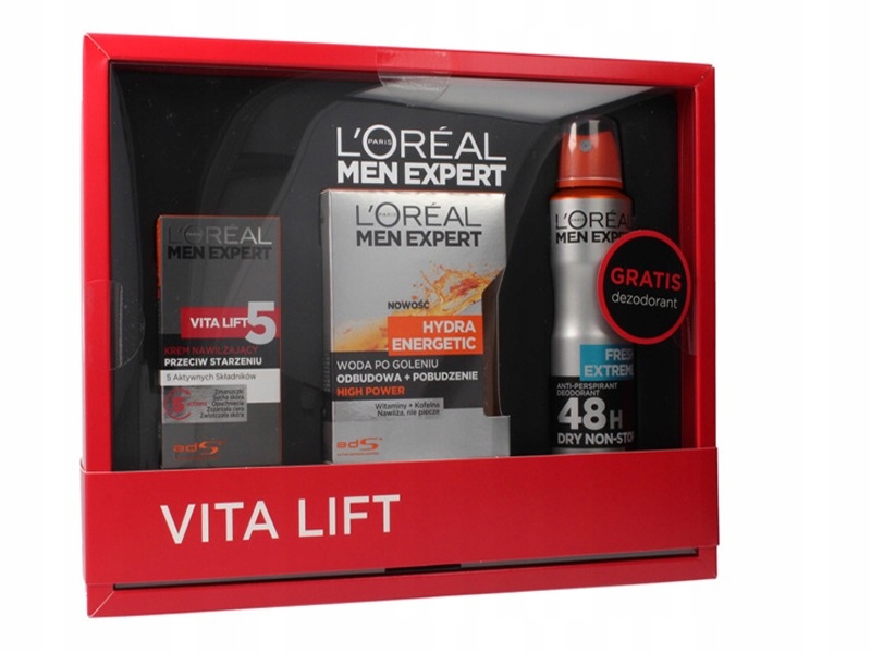 LOREAL Men Expert Zestaw dla mężczyzn na PREZENT - 7680387084 ...