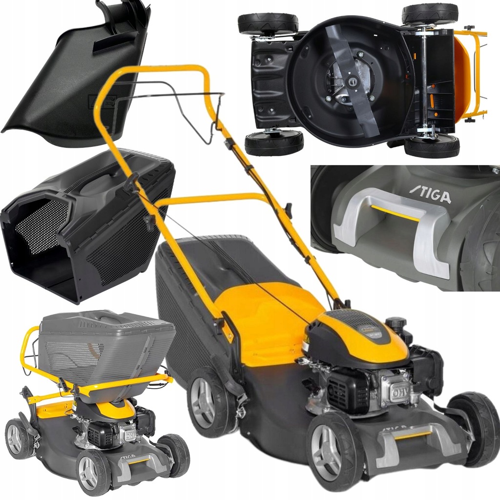 Kosiarka spalinowa Stiga Collector 48 S ST120 OHV - 13236598141 ...