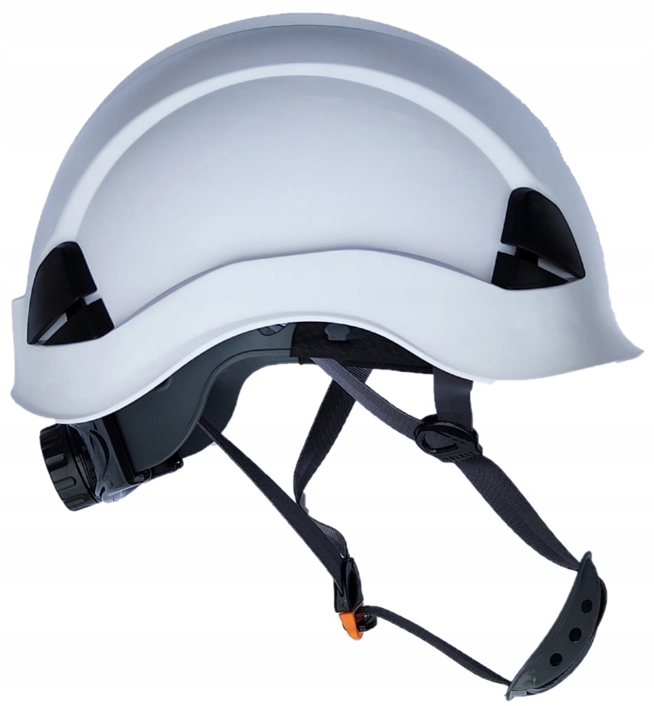 Hełm Ochronny Kask BHP ABS krótki daszek - 9594697351 - oficjalne ...