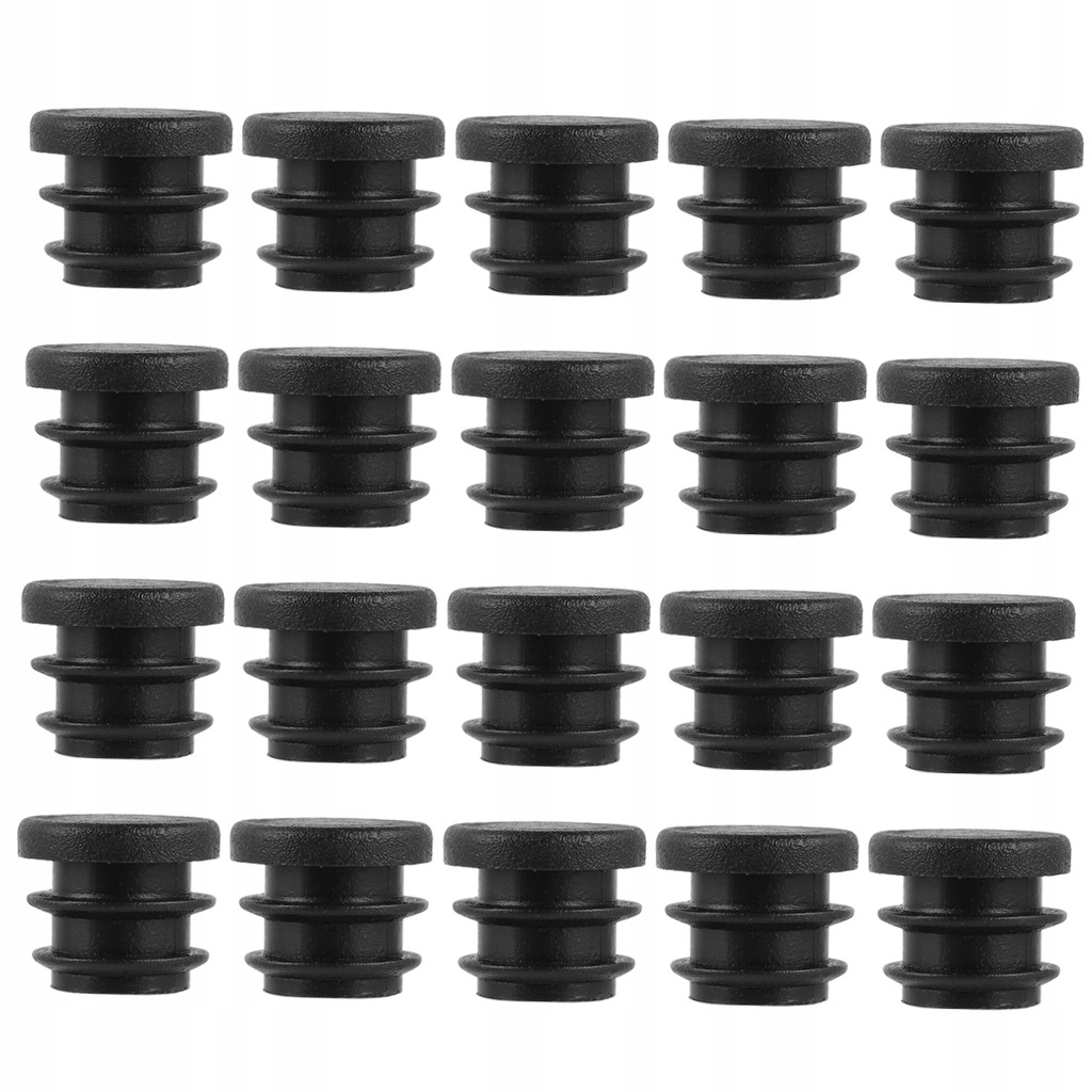 BLACK FURNITURE CHAIR PAD PLUG LEG TIPS 100 PCS - 14317283295 ...