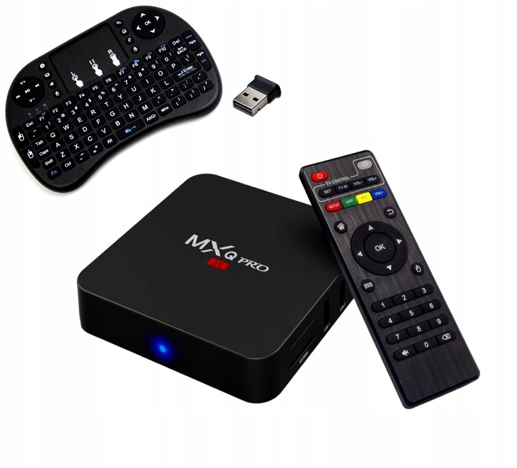 SMART TV BOX 1GB RAM MXQ PRO 4K DEKODER ANDROID - 12636123236 ...