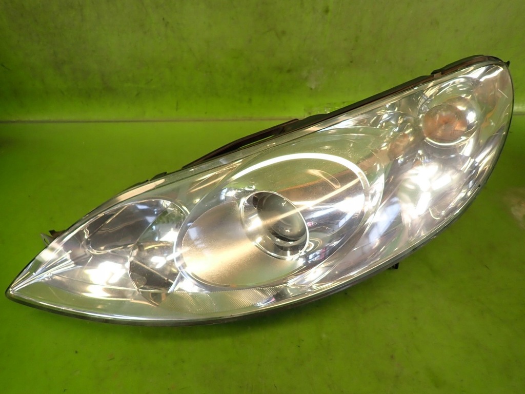Reflektor lewy lampa przód PEUGEOT 407 07r XENON - 13779437511 ...