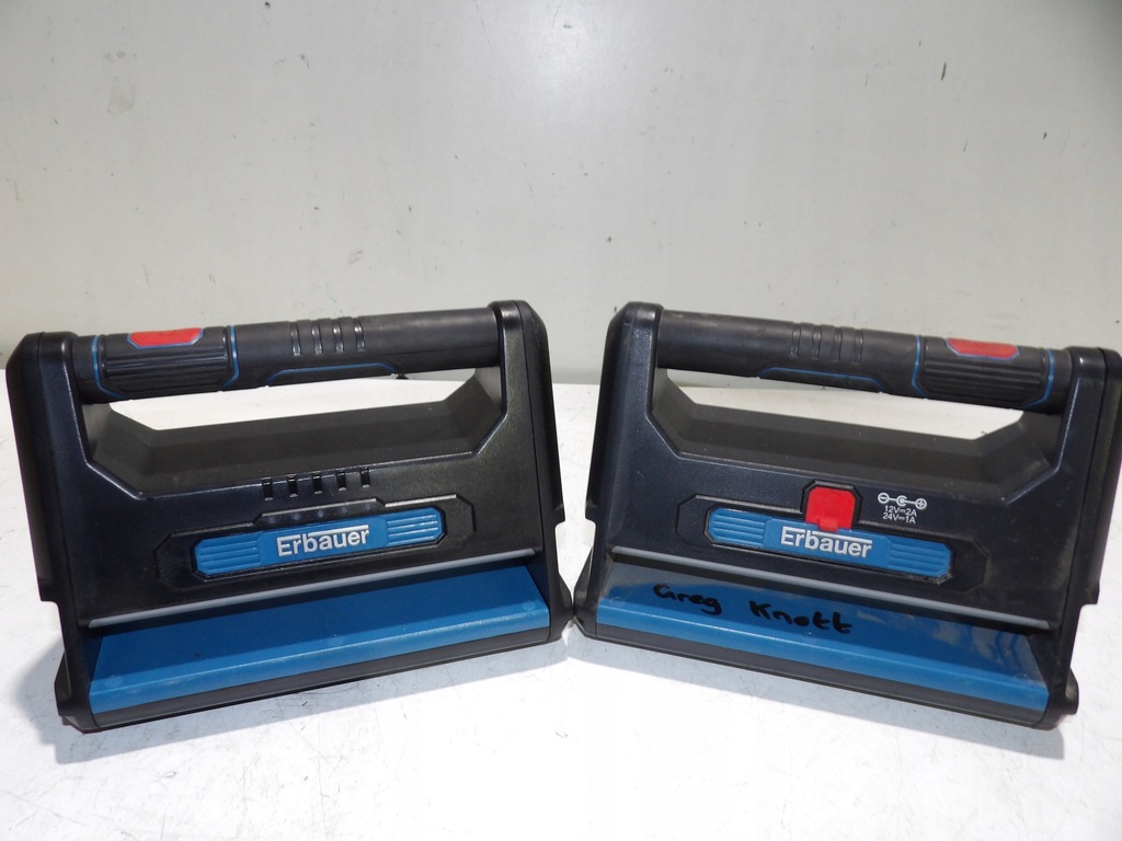 PAKIET Lamp akumulatorowych LED Erbauer 2szt - 12997619680 - oficjalne ...