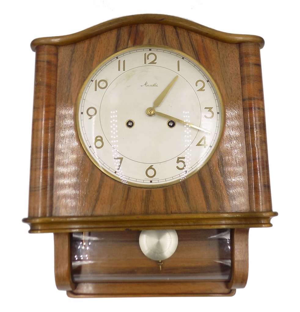 MAUTHE niemiecki zegar wiszący - 12247341059 - oficjalne archiwum Allegro