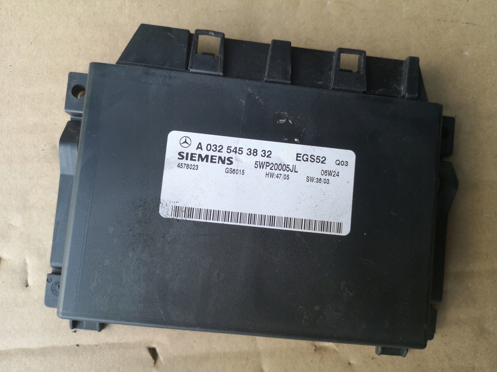 Sterownik moduł skrzyni Mercedes W639 Viano Vito - 12573830263 - oficjalne archiwum Allegro