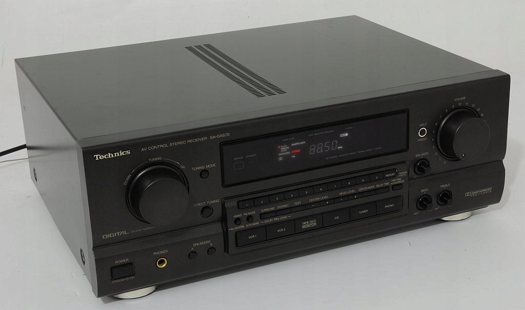 TECHNICS SA-GX670 TOPOWY AMPLITUNER 5.1 ! - 13343986830 - oficjalne archiwum Allegro