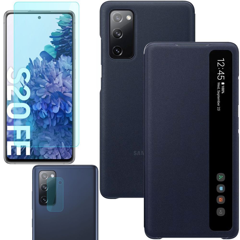 Etui Clear View Cover do Galaxy S20 FE + SZKŁA - 11351021395 ...