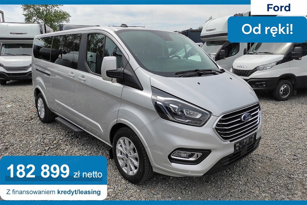 Ford Tourneo Custom 320 L2 Titanium 2.0 150KM 9os !! Kamera cofania ...
