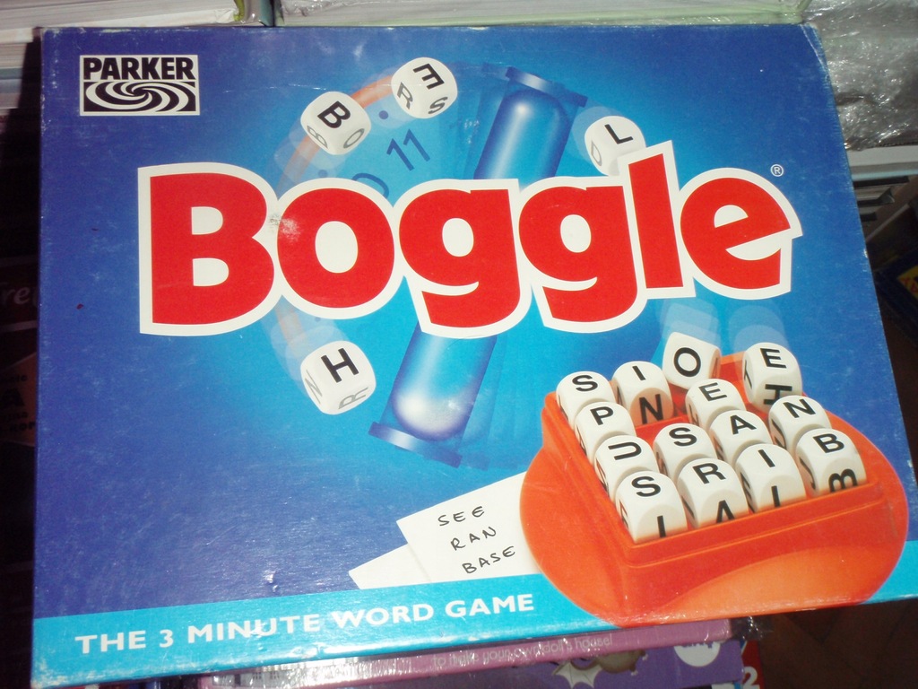 Gra BOGGLE - układanie słów świetna angielska gra nauka języka + gratis ...