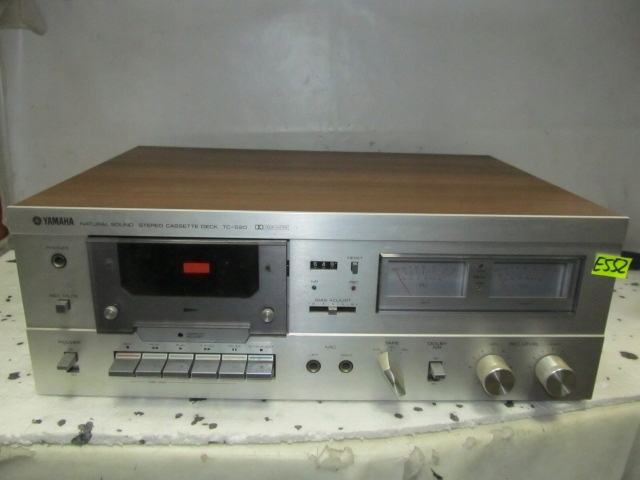 MAGNETOFON YAMAHA TC-520 - NR E552 - 15460673067 - oficjalne archiwum Allegro