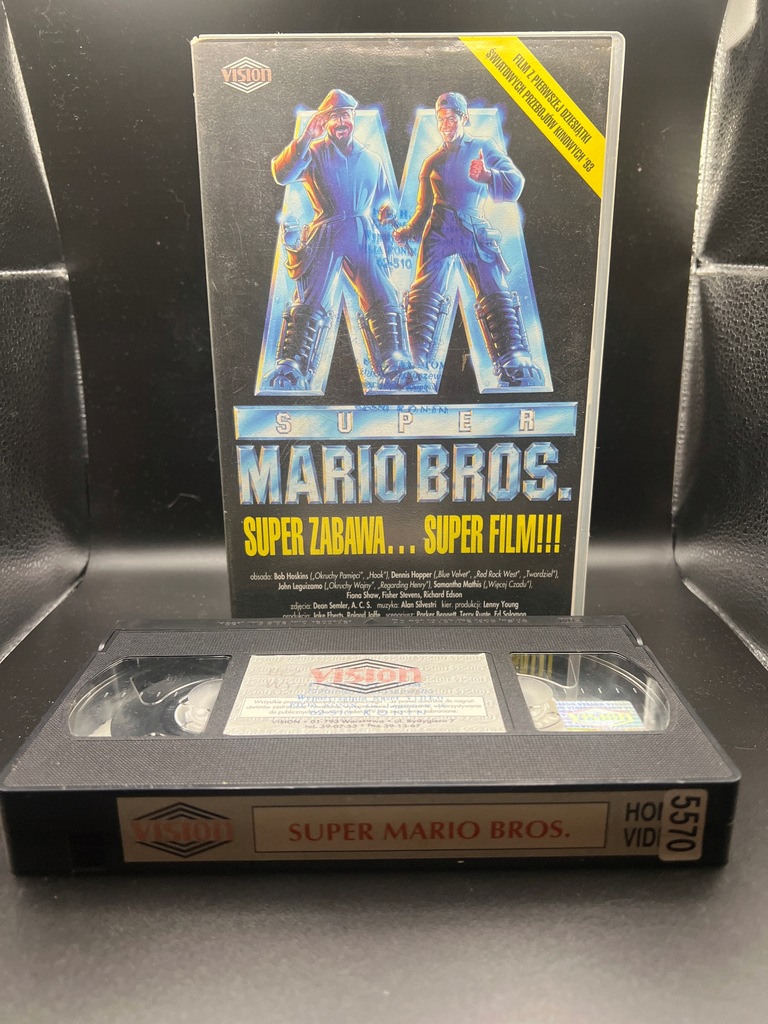 KASETA VHS AG-Super Mario Bros VHS - 15827691384 - oficjalne archiwum ...