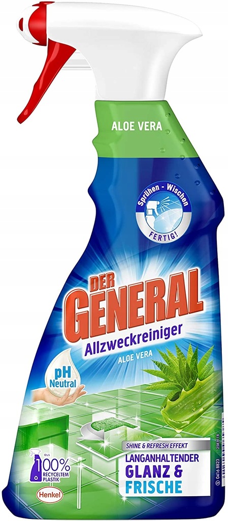 Der General Aloe Vera Spray Uniwersalny 500ml DE - 12113227363 ...