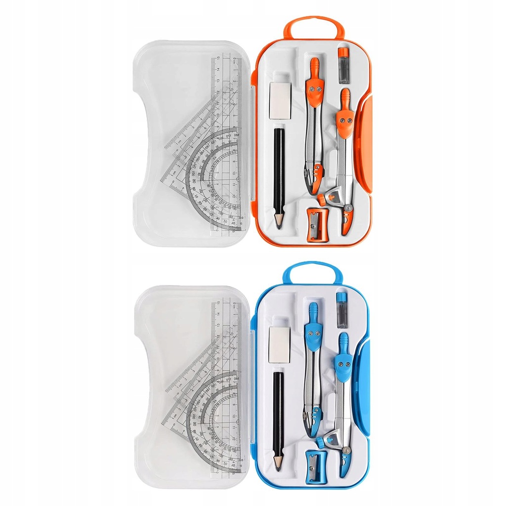 Math Geometry Kit Compass Set Triangle Ruler - 13010832047 - oficjalne ...