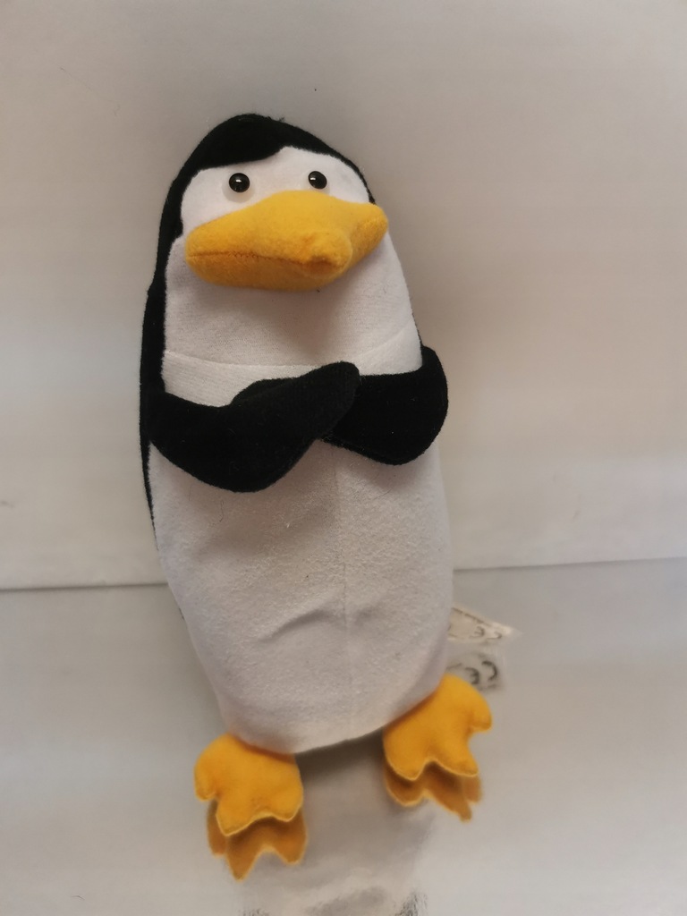 Pingwiny z Madagaskaru Skipper maskotka pingwin 23 - 13786994949 ...