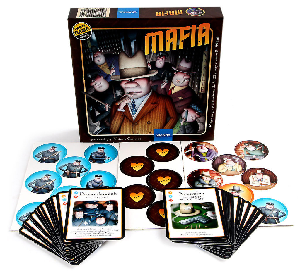 Купить Карточная игра МАФИЯ Семейная вечеринка ГРАННА: отзывы, фото и ...