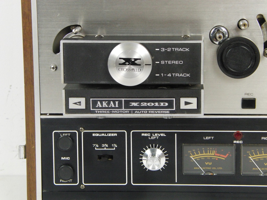 Magnetofon szpulowy Akai X-201D Gwarancja - 13072557578 - oficjalne archiwum Allegro