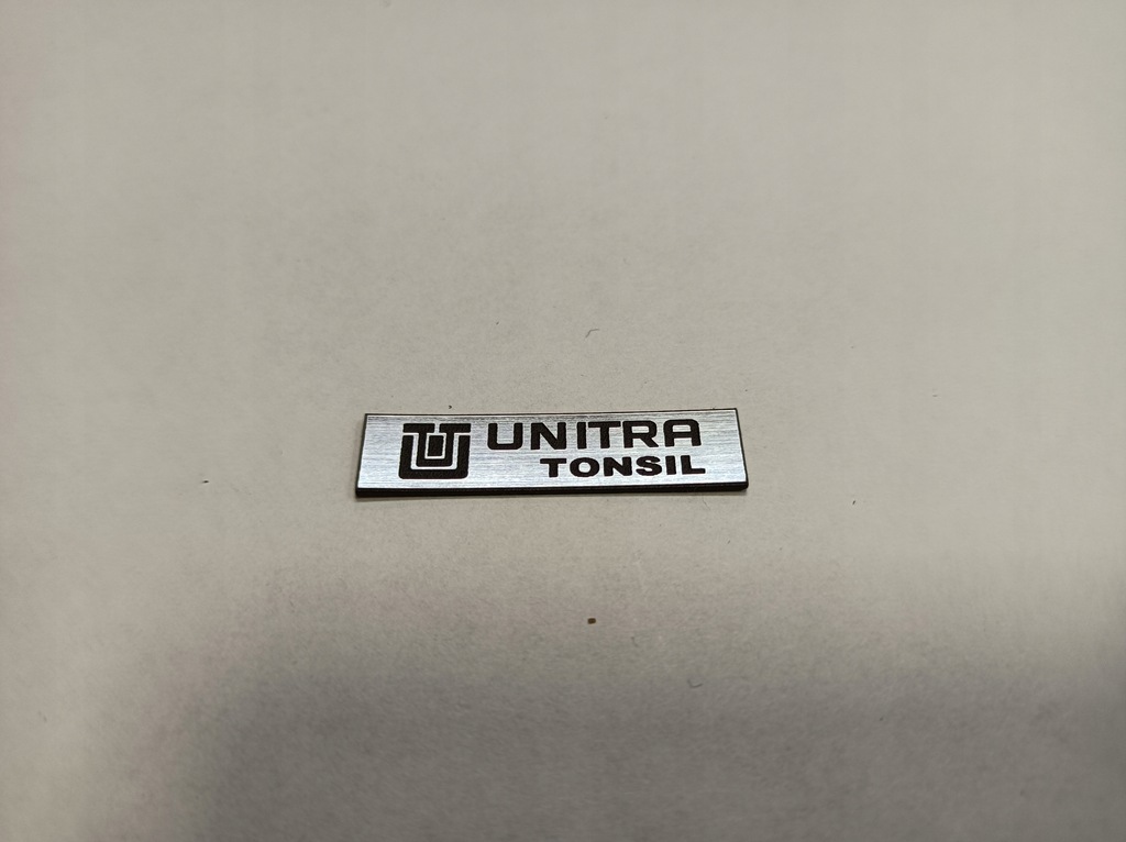 UNITRA TONSIL logo naklejka emblemat 64x18 mm *SR - 10704004173 ...