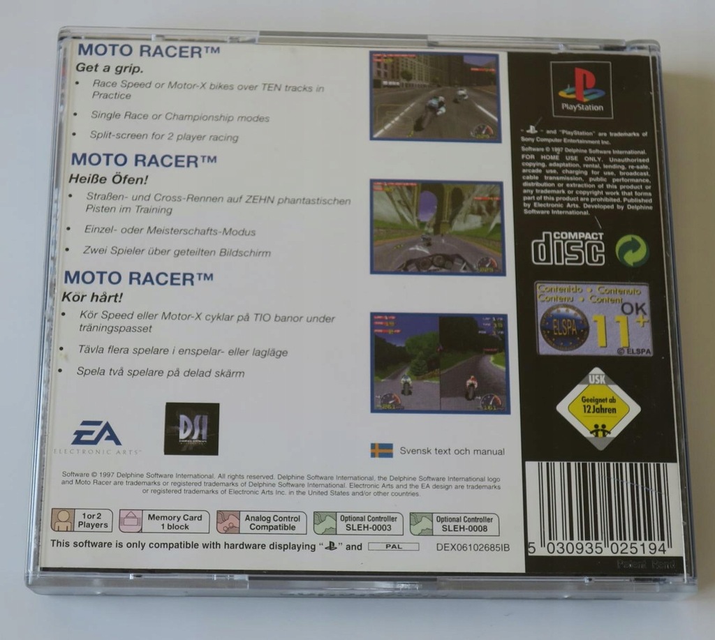 Купить PS1 MOTO RACER PLAYSTATION 1 PSX ОТ 1 ЗЛОТЫХ!: отзывы, фото и ...