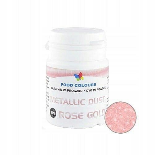 BARWNIK w proszku ROSE GOLD BROKAT PYŁEK metaliczny 6 g - 14308359663 ...