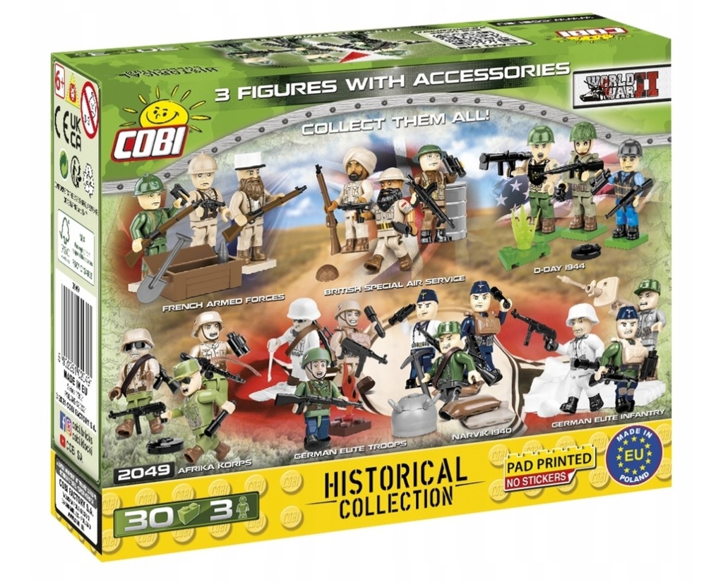 COBI 2049 POLISH ARMY 1939 WOJSKO POLSKIE FIGURKI - 13079340615 ...