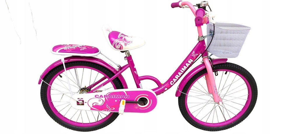 Rower dla dziewczynki 20 cali dla dziecka Caraiman - 13638666104 ...