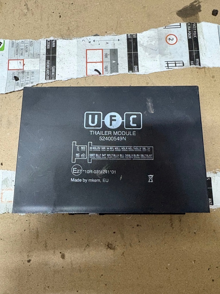 MODUŁ PRZYCZEPKI DUCATO 06- 52400549N - 17136278810 - oficjalne ...