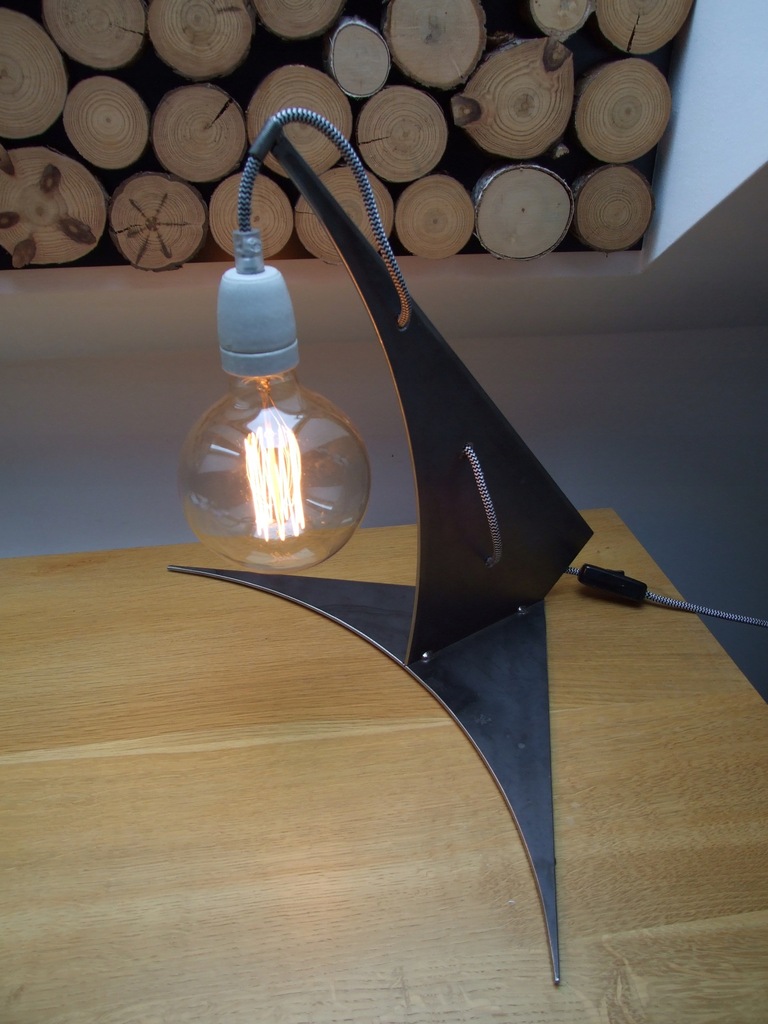 Industrialna lampa EDISON LOFT, ręcznie wykonana - 8656580115 ...