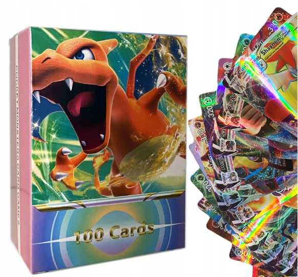 Купить КОЛЛЕКЦИОННЫЕ КАРТОЧКИ POKEMON V MAX BOX 100 ШТ.: отзывы, фото и ...
