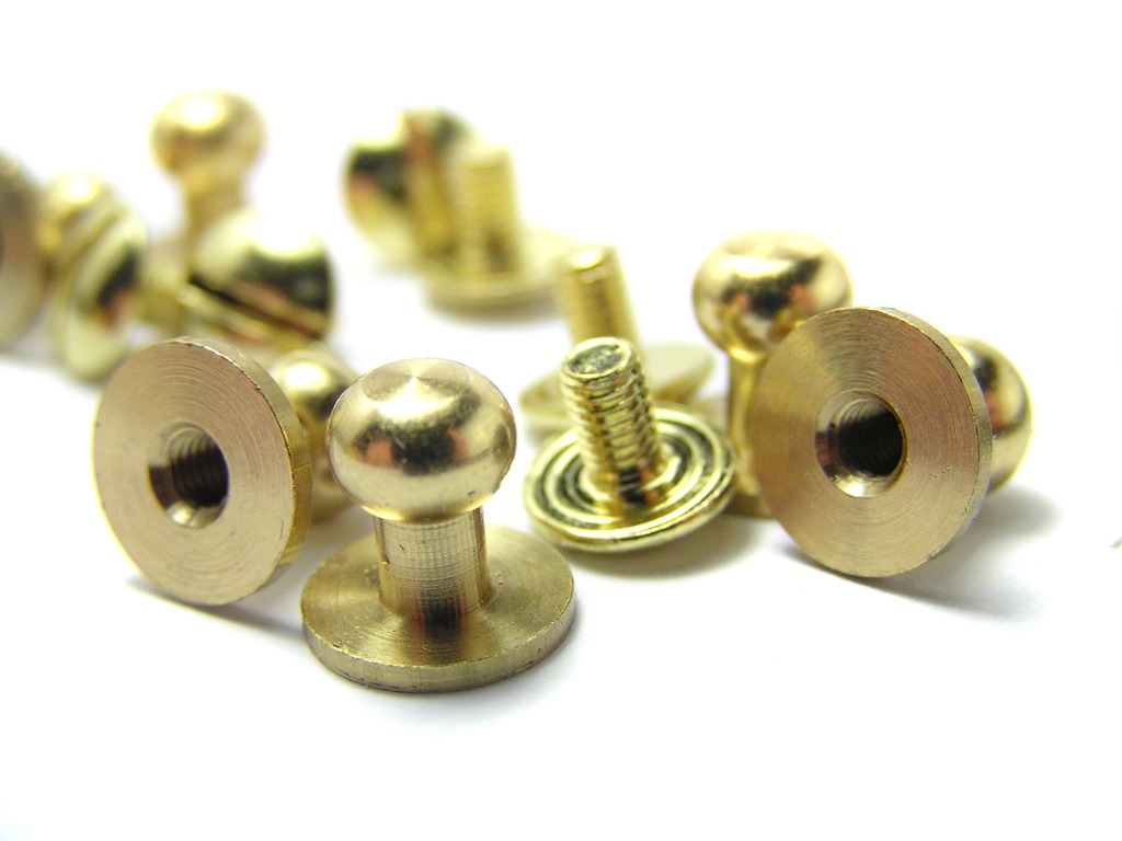 Knopiki knopik kaletniczy 5mm MOSIĄDZ ! - 8513392743 - oficjalne ...