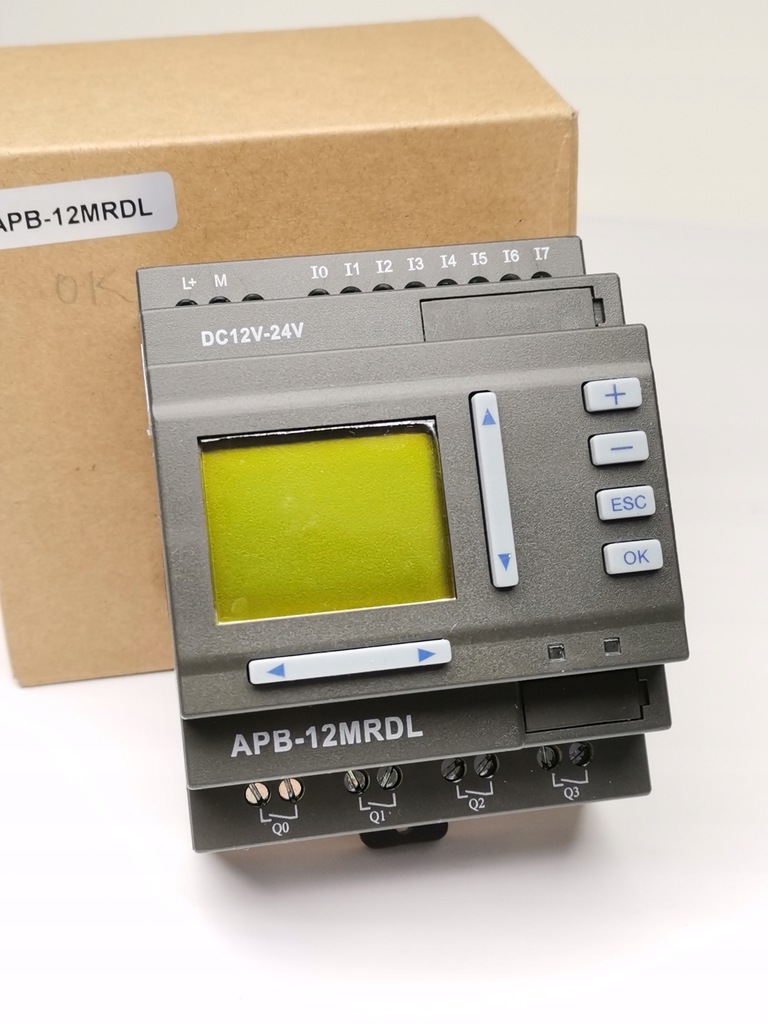 Sterownik PLC APB-12MRDL 12-24V LCD - 14504169380 - oficjalne archiwum ...