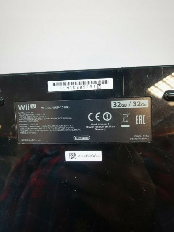 Купить НАБОР КОНСОЛИ NINTENDO WII U WUP-101(03) 32 ГБ: отзывы, фото и ...