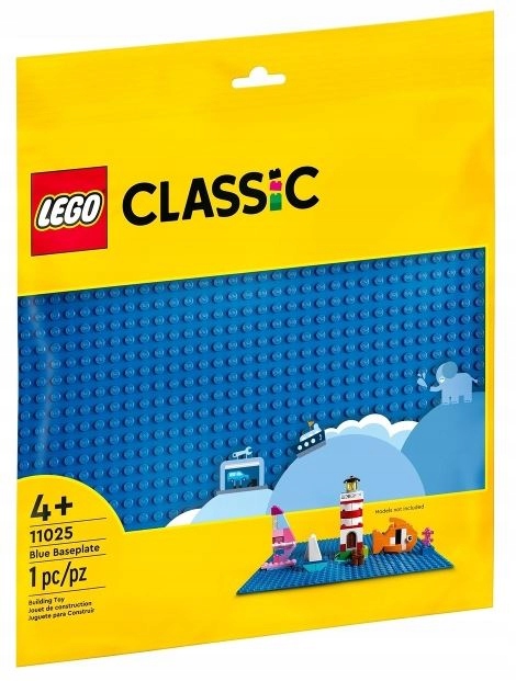LEGO Classic 11025 Niebieska płytka konstrukcyjna - 12560762061 ...