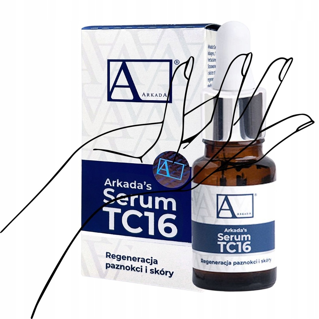Arkada TC16 Serum Kolagenowe Onycholiza paznokci regeneracja łożyska - 12476652674 - oficjalne ...