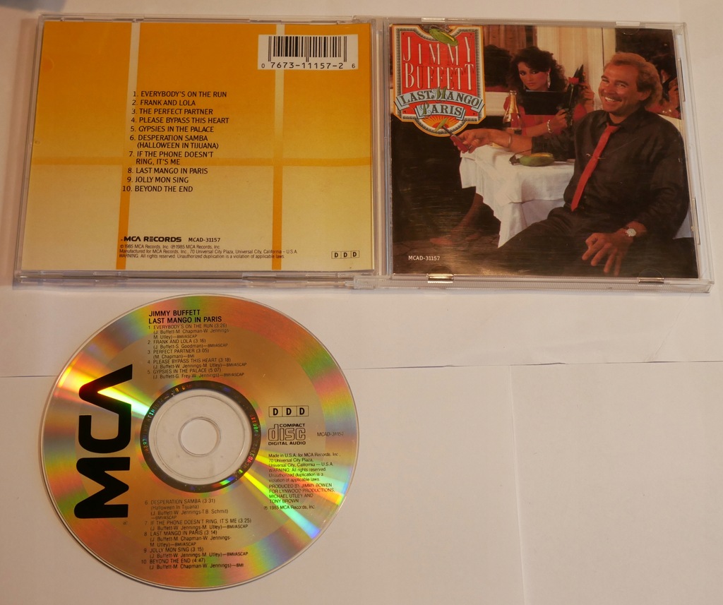 Jimmy BUFFETT last mango in paris - 13225457185 - oficjalne archiwum ...