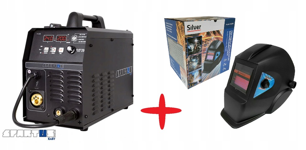 Spawarka Spartus Easymig 200 Synergia Easy Mig 200 - 11298463412 - oficjalne archiwum Allegro