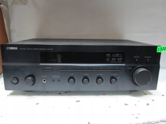 AMPLITUNER YAMAHA RX-397 - NR S371 - 12832975177 - oficjalne archiwum ...