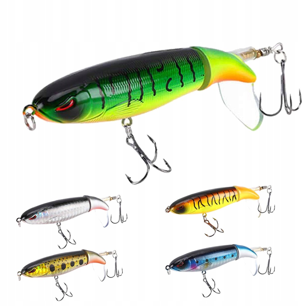 POPPER FLOPPER Wobler SUM SZCZUPAK SANDACZ 5szt - 13712575362 ...