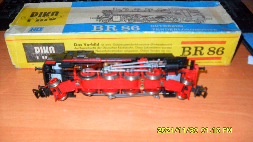 HO PIKO PAROWÓZ BR 86 GUTERZUG TENDERLOKOMTIWE - 11505133558 ...
