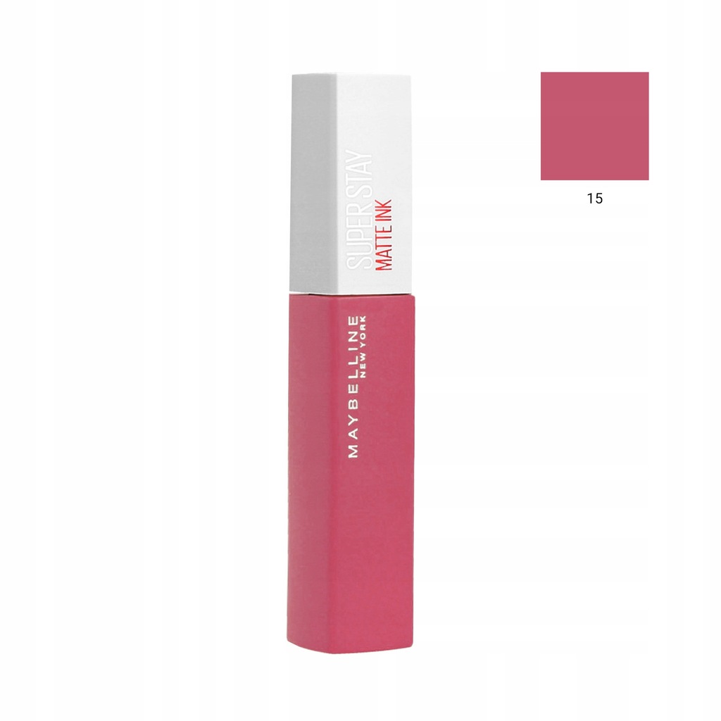 MAYBELLINE SUPERSTAY MATTE INK POMADKA 15 LOVER - 9185905708 ...