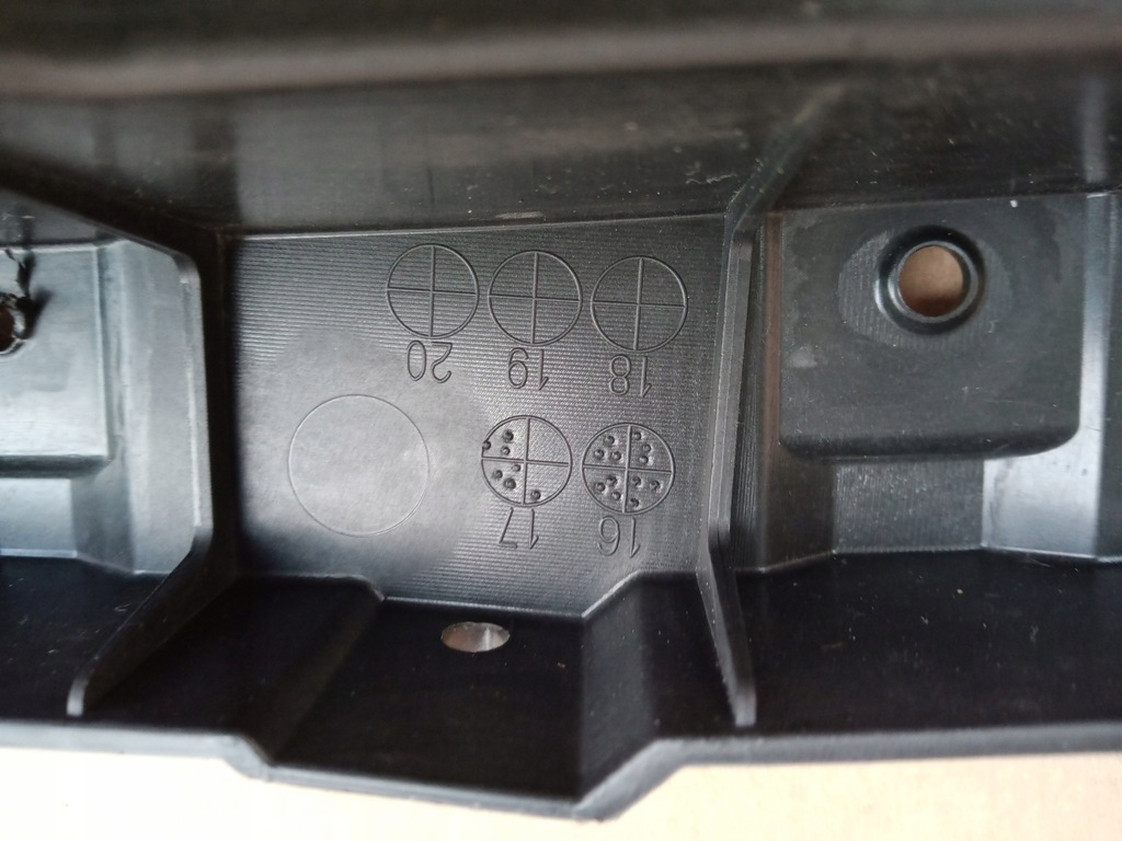 MAZDA CX5 OSŁONA NAKŁADKA CHŁODNICY KB8A-50717 - 12165712996 ...