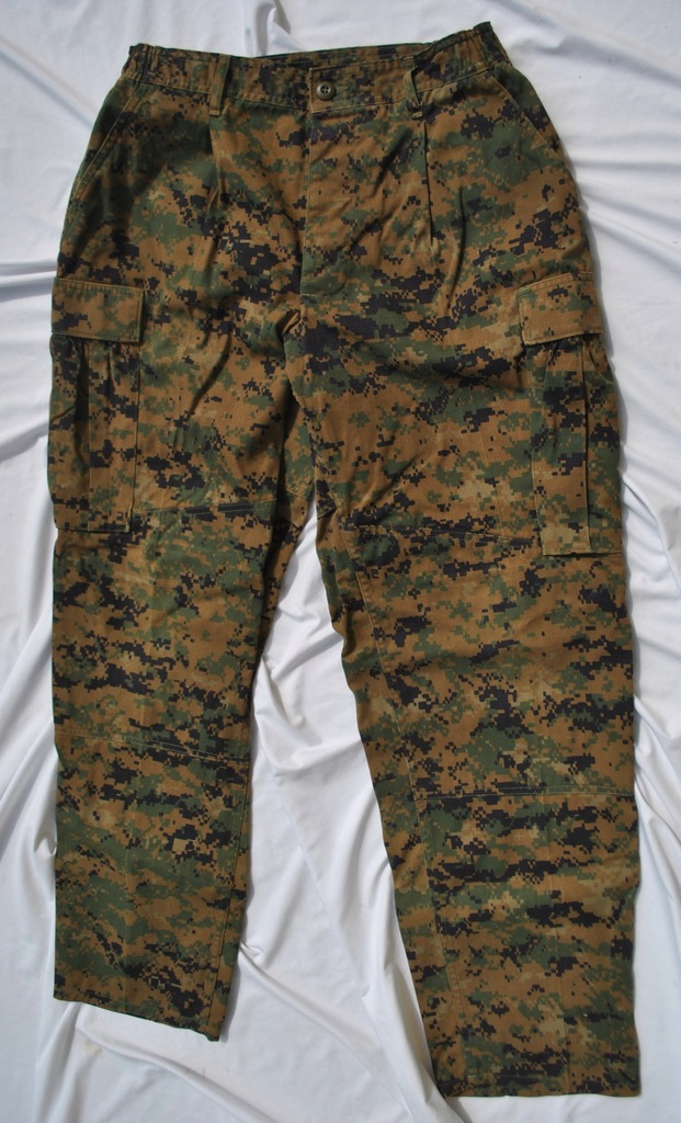 spodnie wojskowe marpat woodland MEDIUM REGULAR US ARMY USMC MARINES MR ...