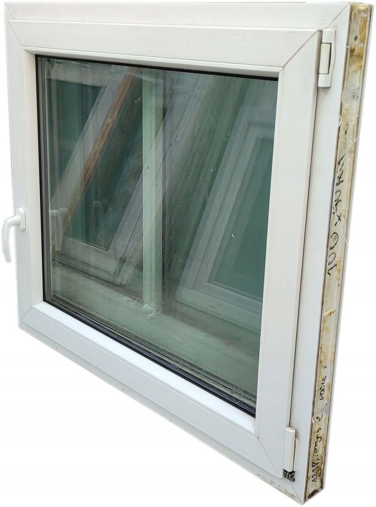 OKNA KacprzaK OKNO PCV 100X90 Używane Plastikowe - 13134089558 - oficjalne archiwum Allegro