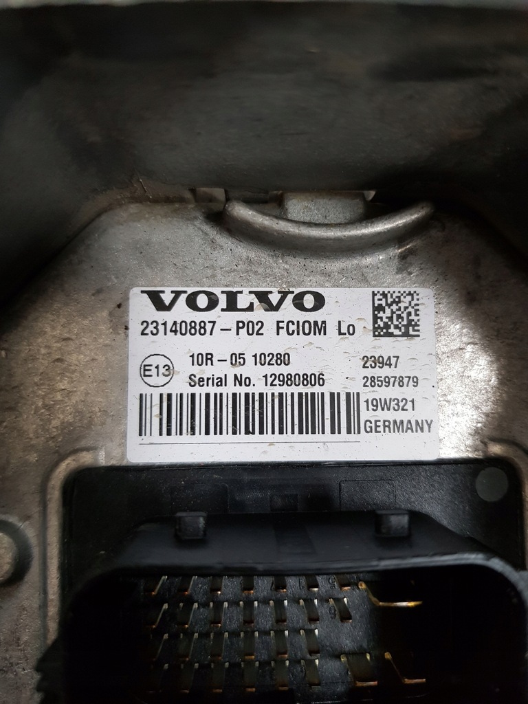 VOLVO MODUŁ STEROWNIK ŚWIATEŁ 23140887-P02 FCIOM - 9861318628 ...