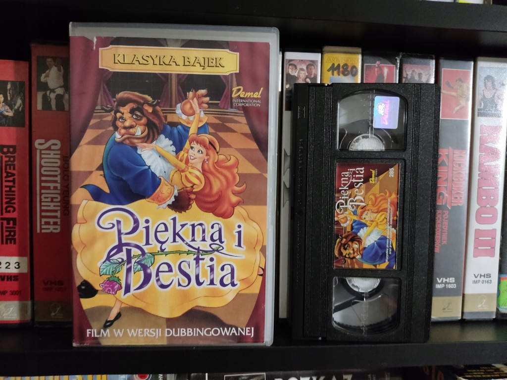 PIĘKNA I BESTIA # kaseta VHS - 13561408299 - oficjalne archiwum Allegro