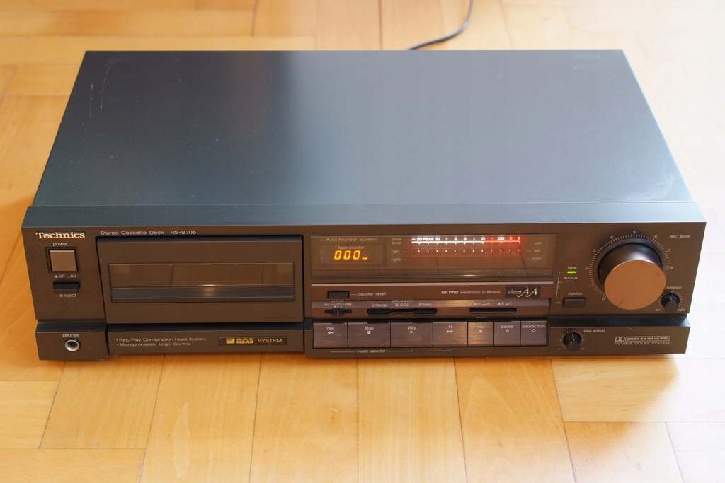 Magnetofon Technics RS-B705 - 13003075232 - oficjalne archiwum Allegro