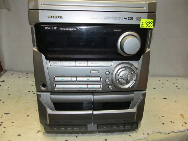 WIEŻA AIWA NSX-S111 - NR E339 - 14379775490 - oficjalne archiwum Allegro