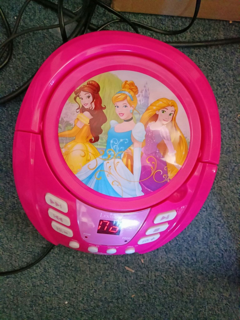 LEXIBOOK Odtwarzacz CD Disney Princess Boombox - 12462949973 ...