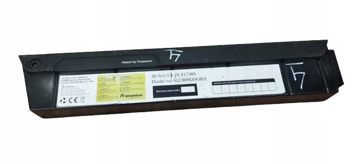 Akumulator E-Bike KLC96HU04.803 36V 8.8Ah Li-ion - 14937544855 - oficjalne archiwum Allegro