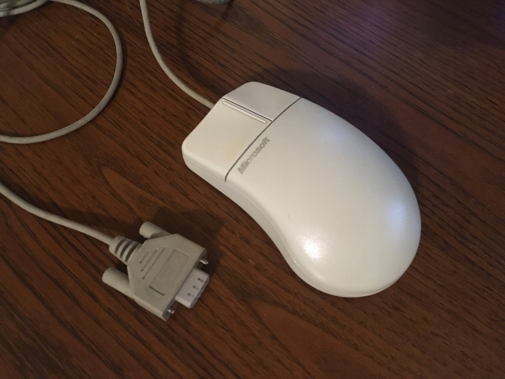 Myszka Microsoft Serial Mouse 2.0A COM RS232 - 7665238596 - oficjalne ...