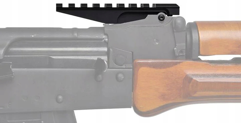SZYNA RIS PICATINNY DO AK-47/ AKM / AKMS montaż w miejscu szczerbinki ...